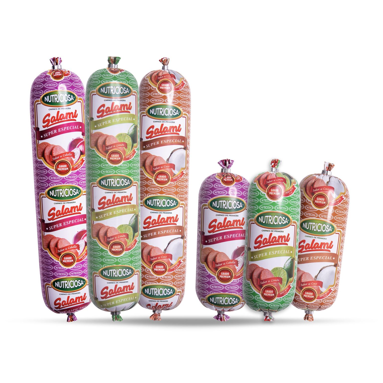 SALAMI SUPER ESPECIAL SABORIZADOS NUTRICIOSA – Nutriciosa